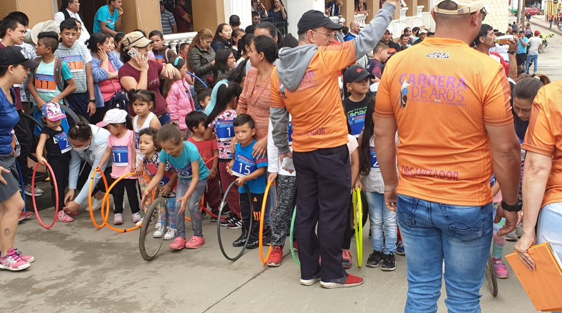 Foto: Carrera de Aros Luis Miguel Espitia Guerrero